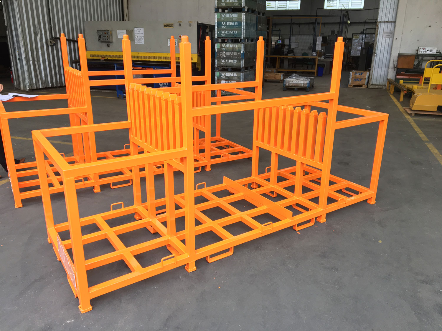 Rack Metálicos Industriais Logística Segura E Eficiente